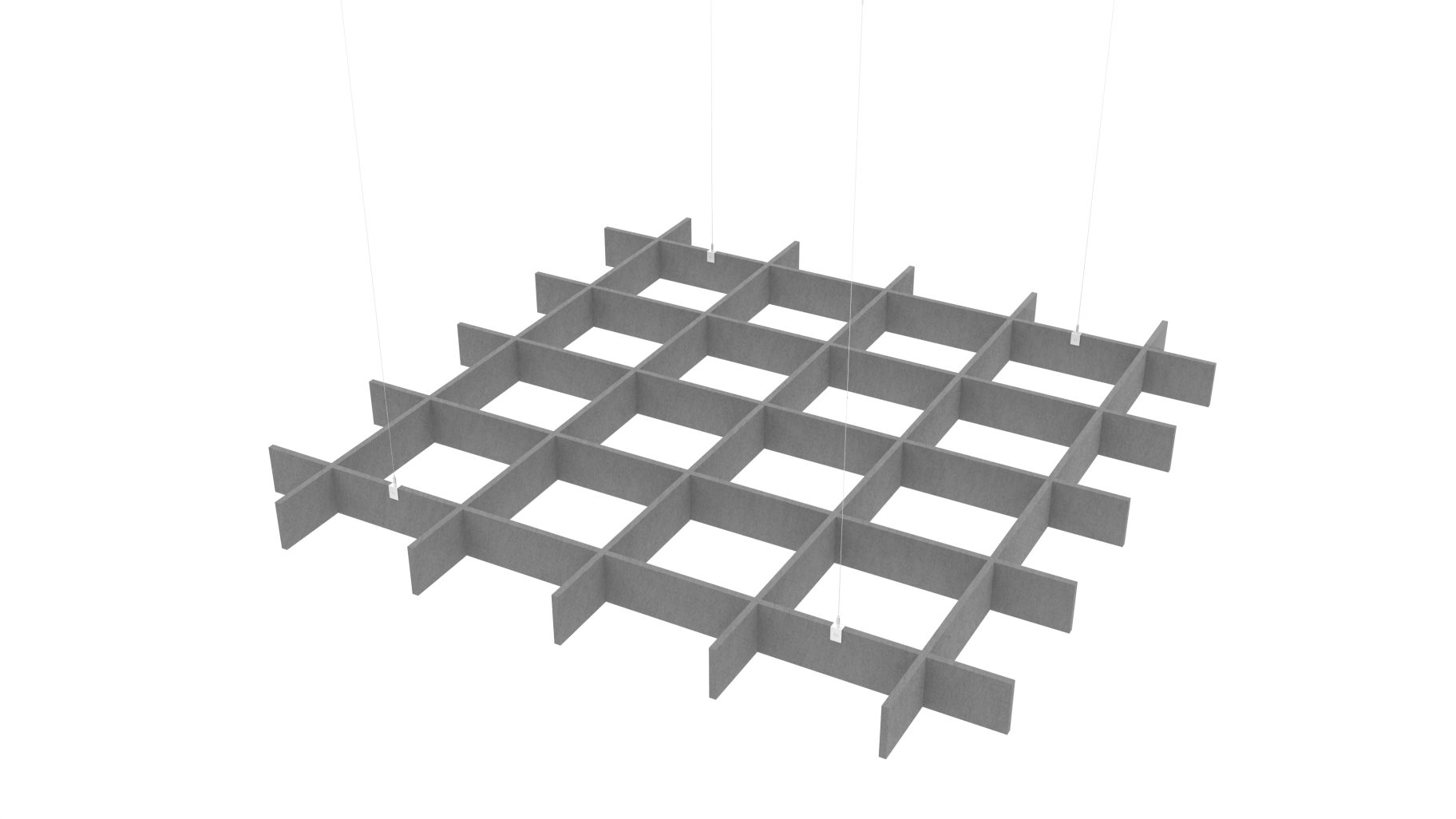 BAUX X-FELT Floating Grid – Grid Baffles | BAUX
