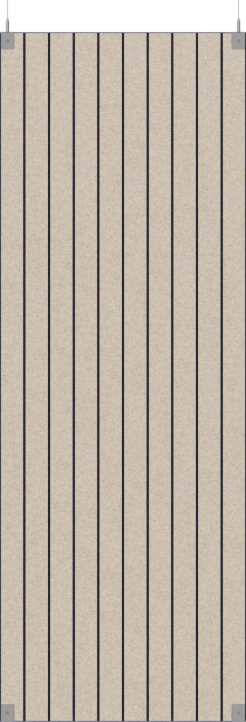 BAUX X-FELT Floating Panels Straight Pinstripe | BAUX