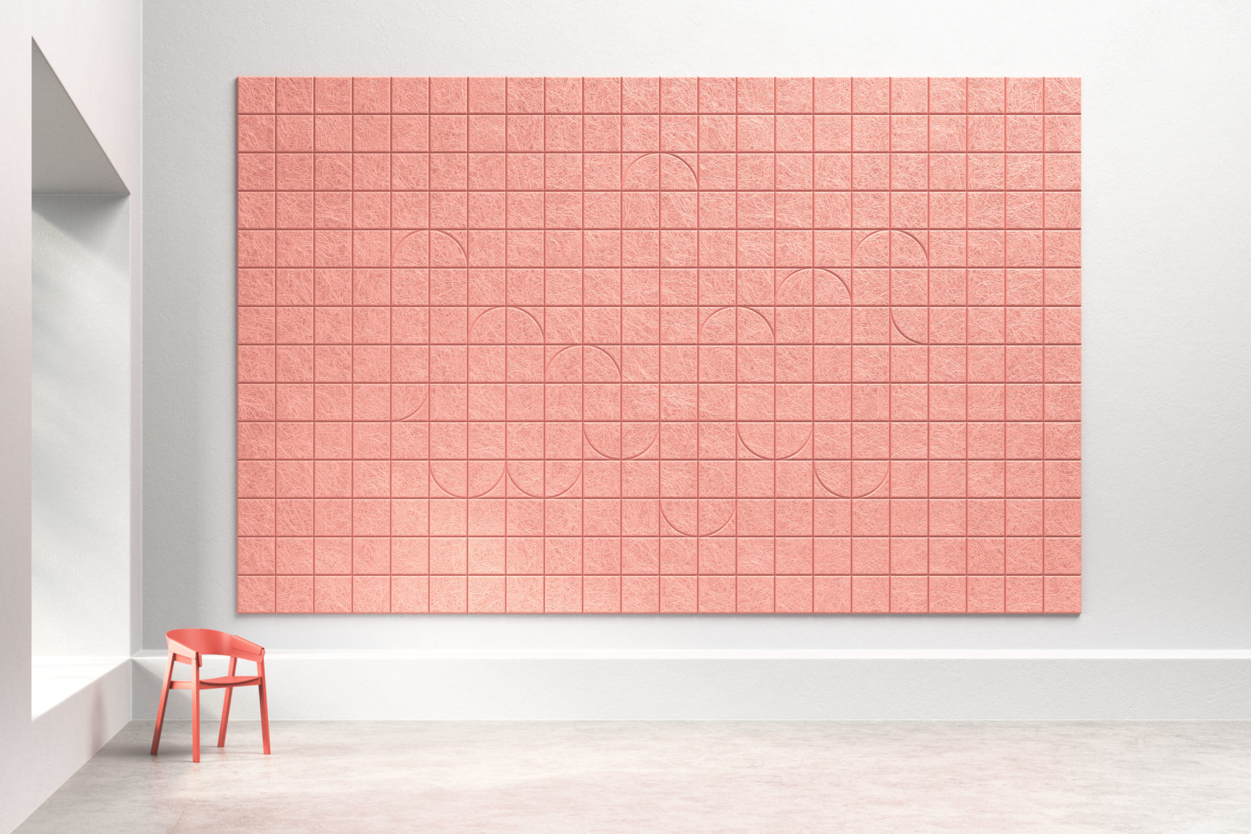 Introducing the Wood Wool Acoustic Quarter Tile - Baux