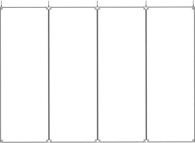 BAUX X-FELT Floating Panels Plain | BAUX